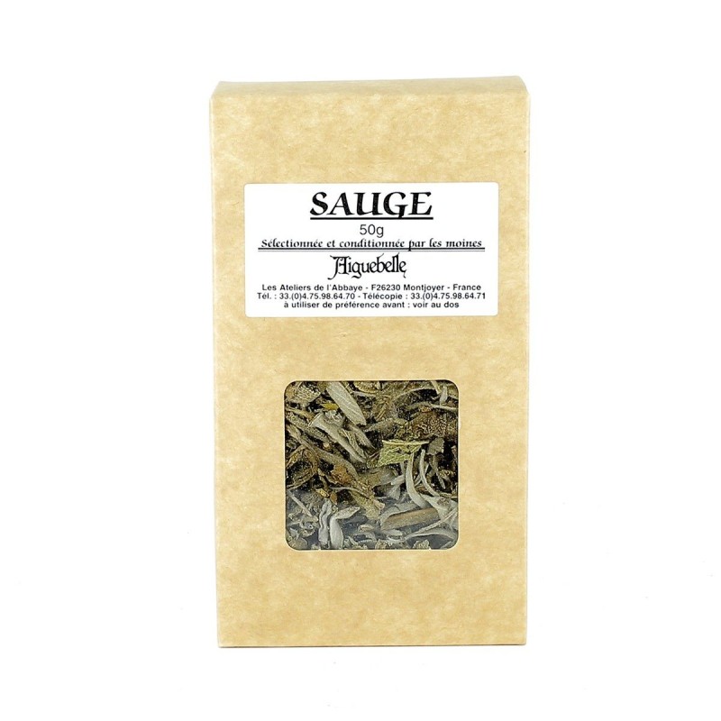 Sauge en Vrac pour Infusion ou Cuisine | AIGUEBELLE (Abbaye Notre-Dame d')