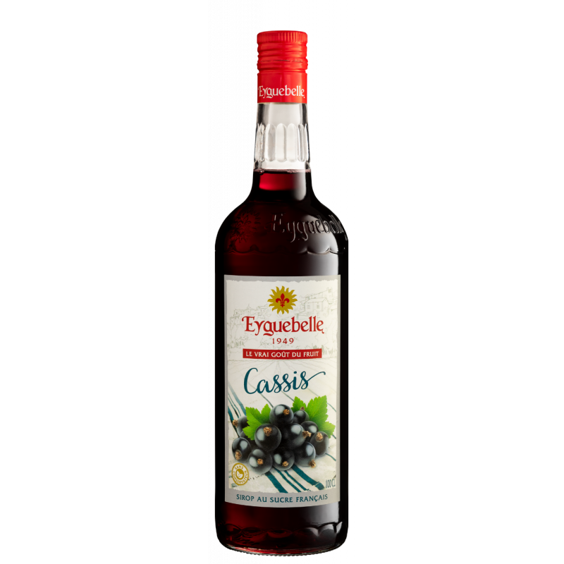 Sirop de Cassis - 1 L | EYGUEBELLE (lié à l'Abbaye d'Aiguebelle)