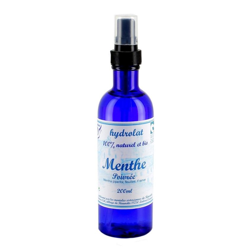 Hydrolat Flacon SPRAY de Menthe poivrée BIO - 200 mL | RIEUNETTE ...